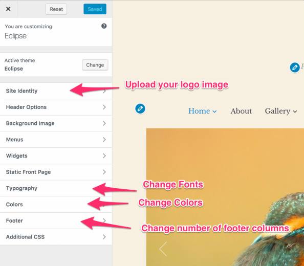 WPZoom Eclipse WordPress Theme • SHOP AEDIGI