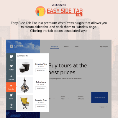 Easy Side Tab Pro – Responsive Floating Tab Plugin For WordPress • SHOP ...
