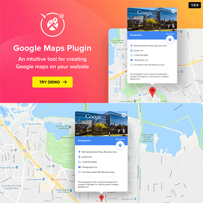 Google Maps – WordPress Map Plugin • SHOP AEDIGI