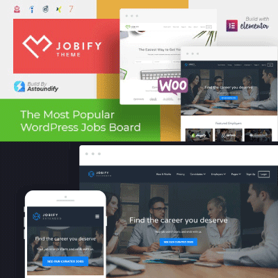 Jobify – Job Board WordPress Theme • SHOP AEDIGI