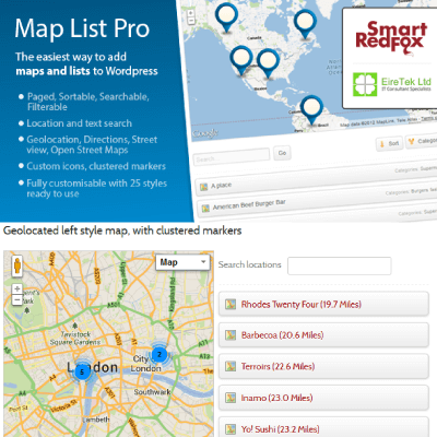 Map List Pro – Google Maps Location directories • SHOP AEDIGI