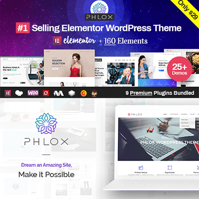 Phlox Pro – Elementor MultiPurpose WordPress Theme • SHOP AEDIGI