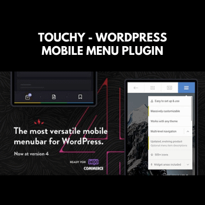 Touchy – WordPress Mobile Menu Plugin • SHOP AEDIGI