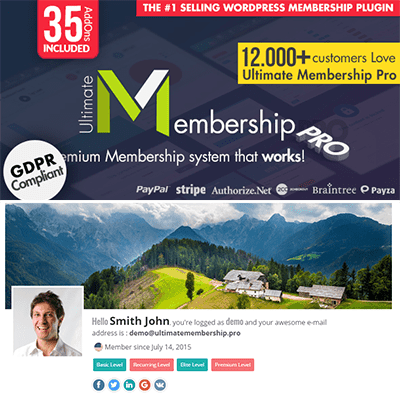 Ultimate Membership Pro – WordPress Membership Plugin • SHOP AEDIGI